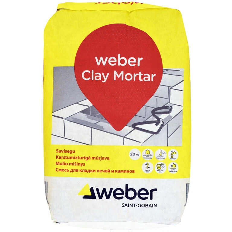 Savisegu weber Clay Mortar